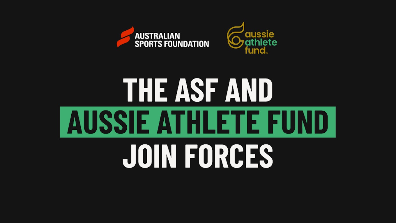 Australian Sports Foundation and Aussie Athlete Fund Join Forces ...