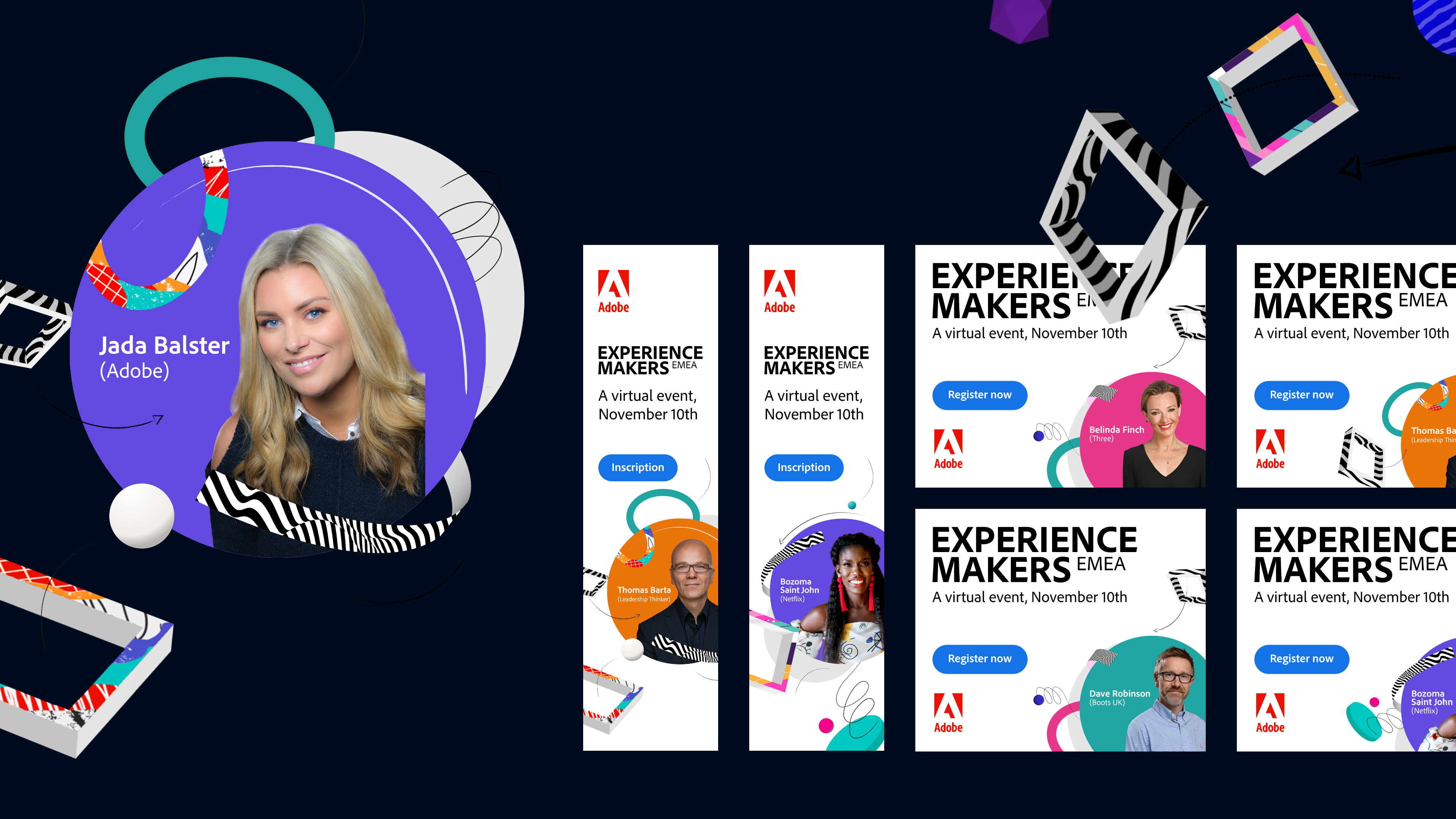 Inspiring creativity through an evolving visual narrative