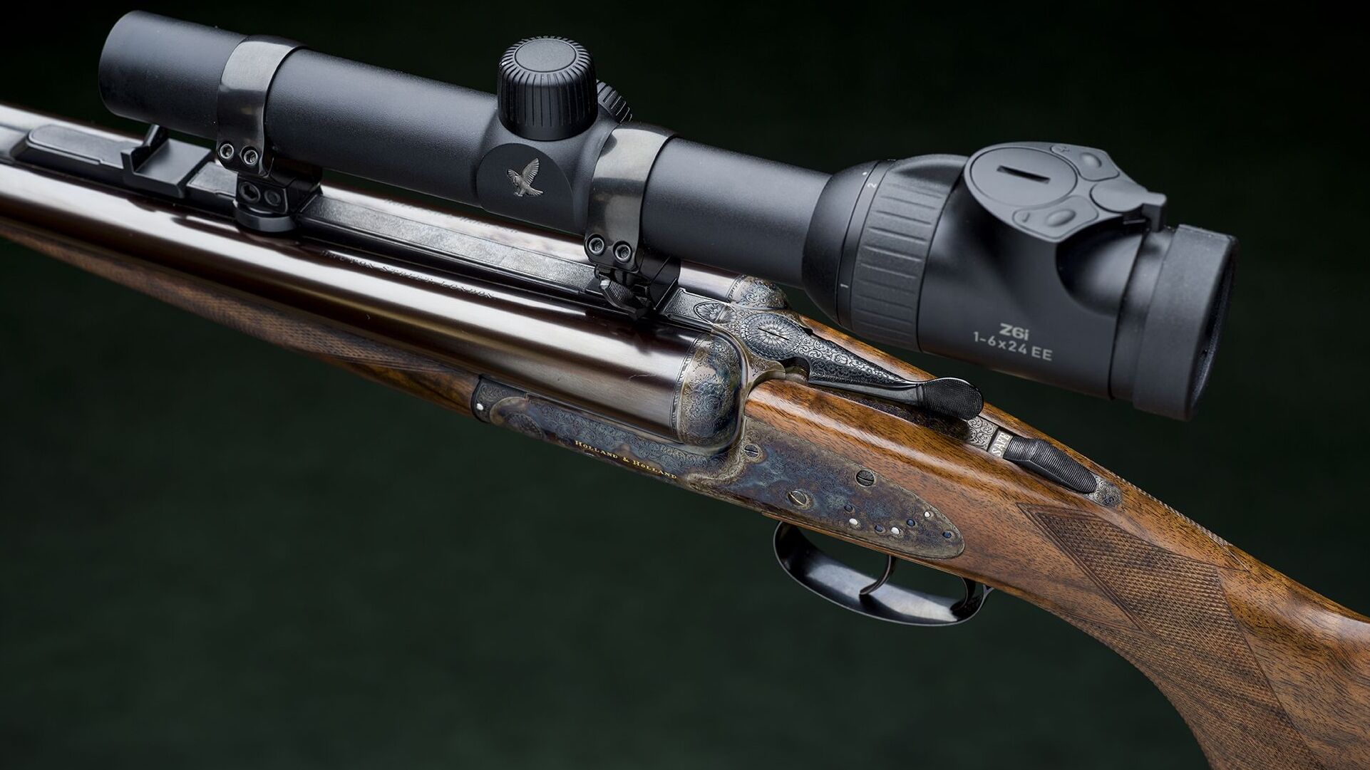 Holland & Holland .470 NE 'Round Action' Double Rifle
