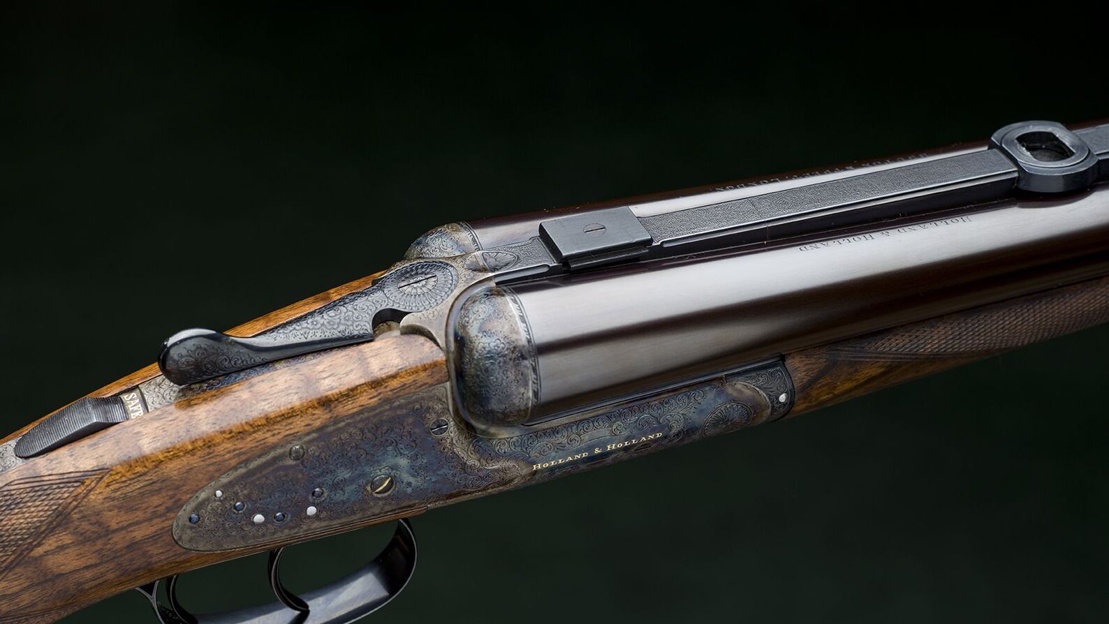 Holland & Holland .470 NE 'Round Action' Double Rifle
