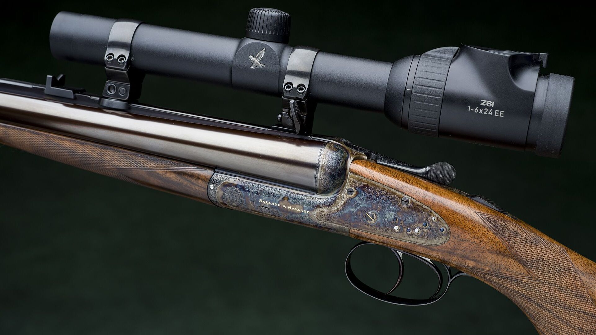 Holland & Holland .470 NE 'Round Action' Double Rifle