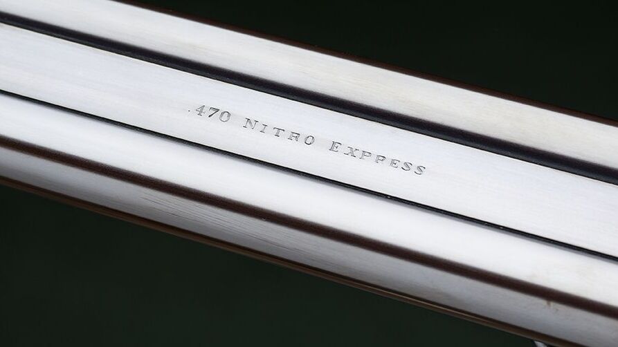 Holland & Holland .470 NE 'Round Action' Double Rifle