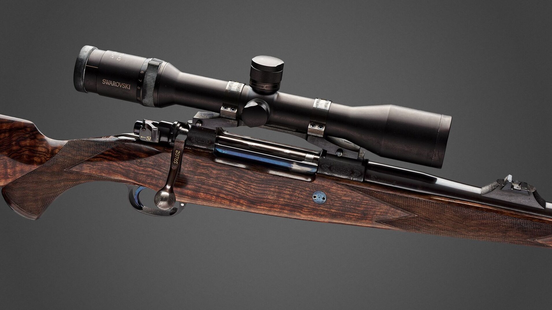 A James Purdey .375 (H&H) bolt action magazine rifle