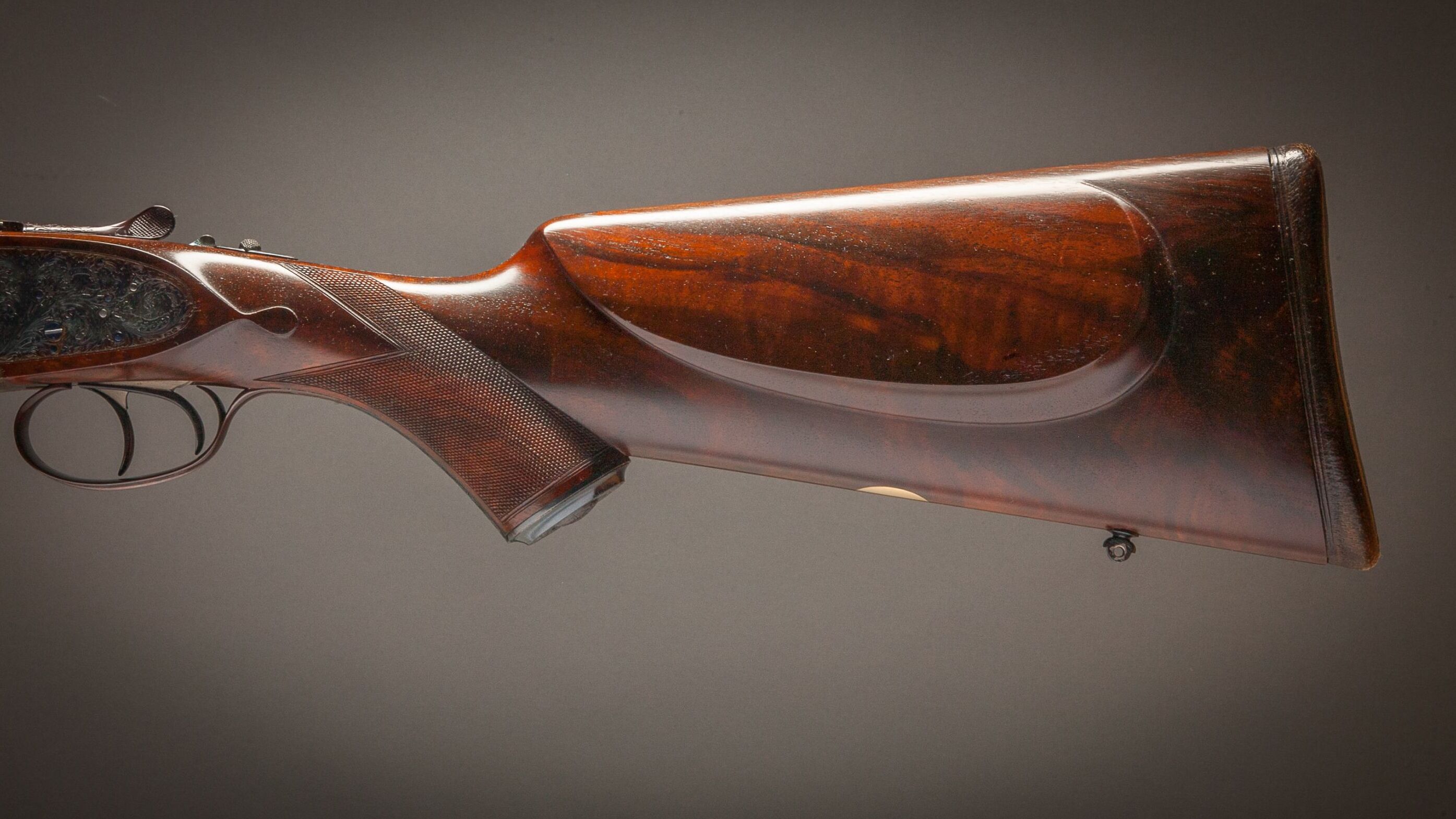 A James Purdey 'Deluxe Quality' 470 Caliber Double Rifle with 25 1/2 ...