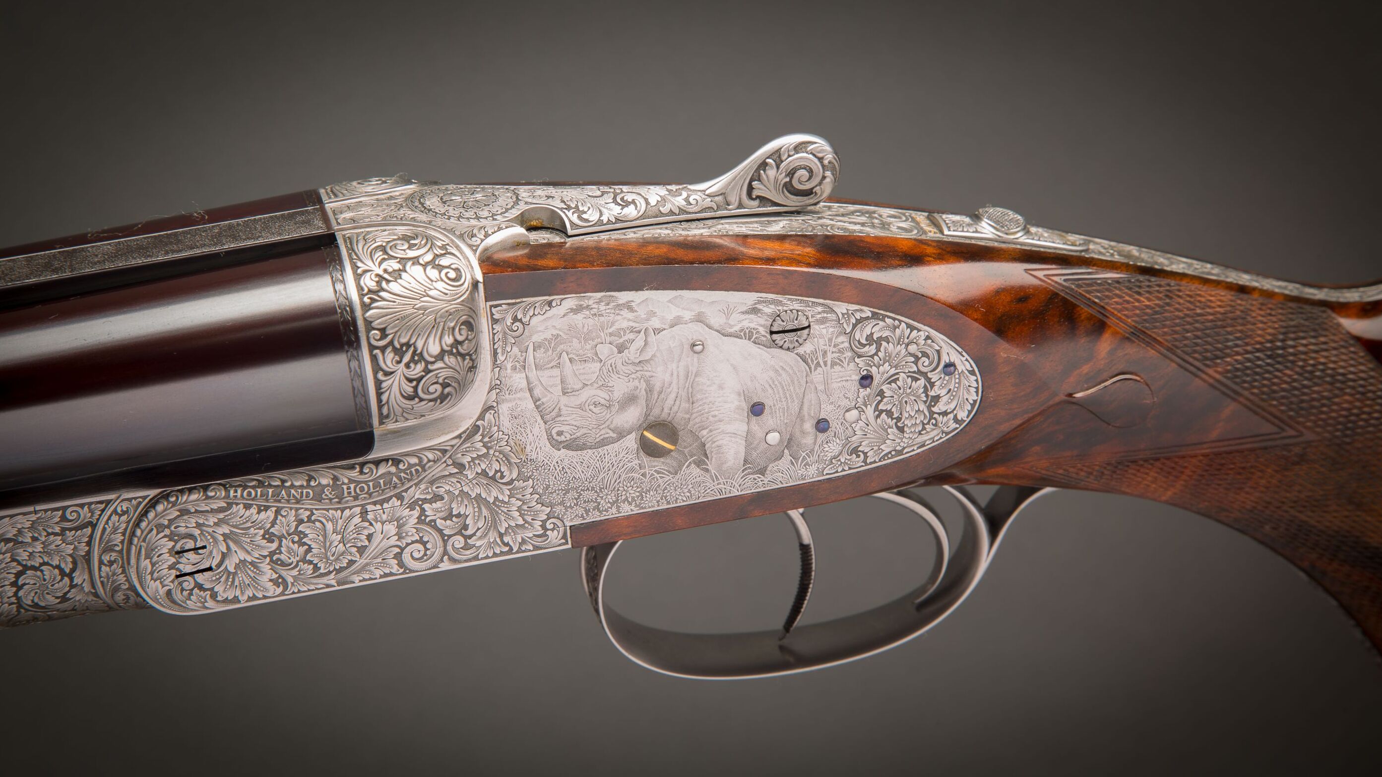 Holland & Holland 'Royal' Deluxe Double Rifle Chambered In .470 NE