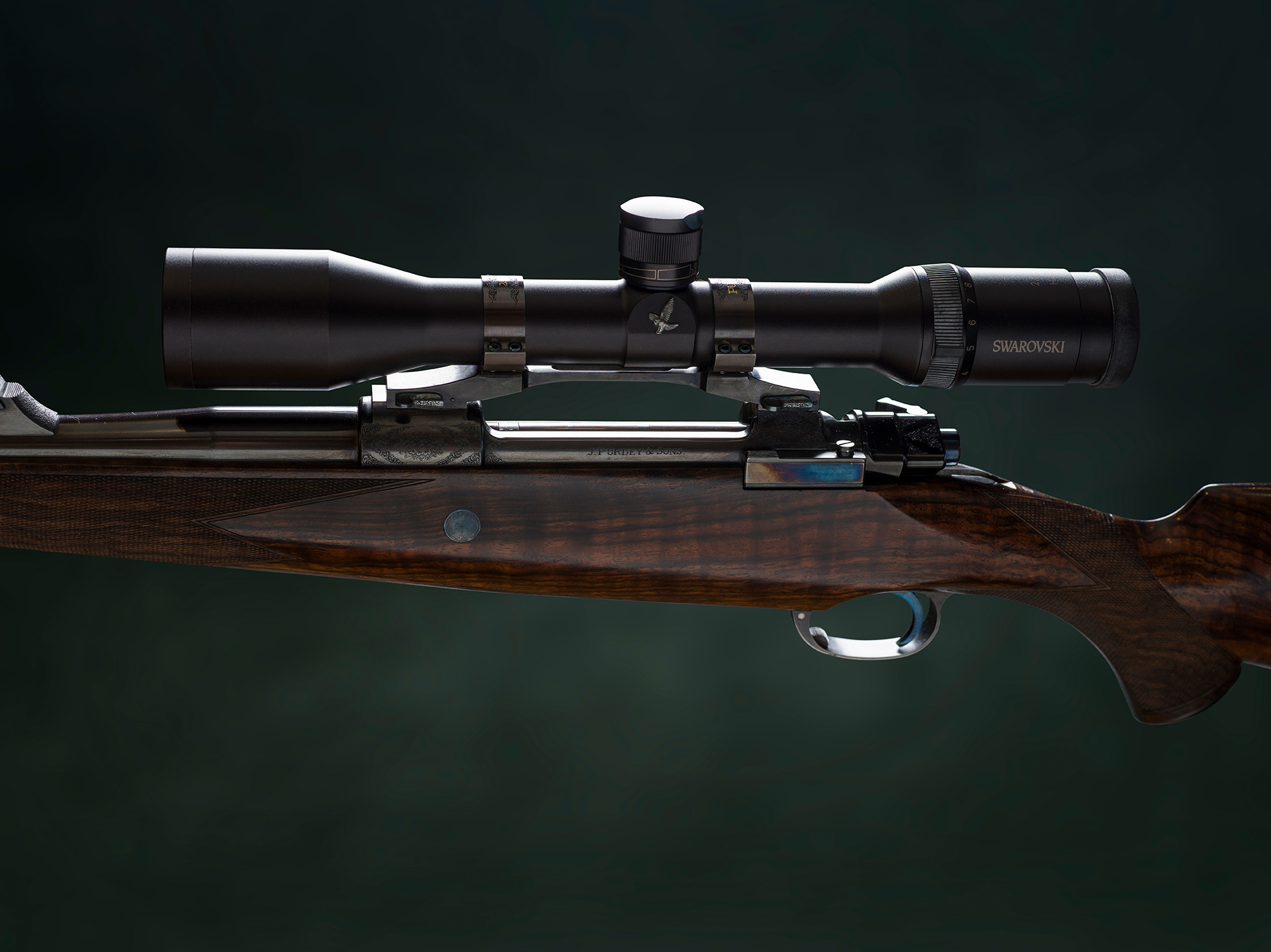 A James Purdey .375 H&H bolt action magazine rifle