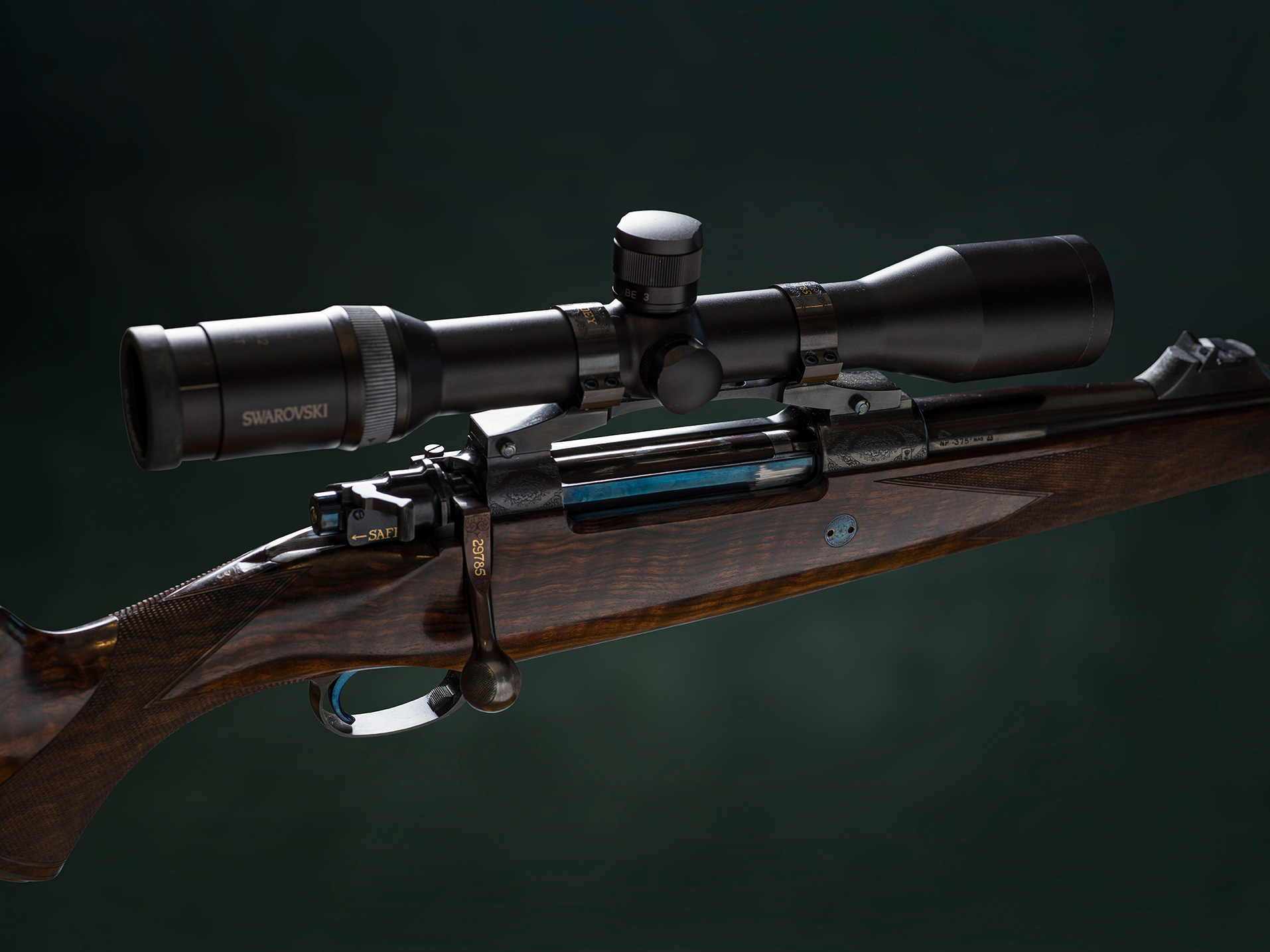 A James Purdey .375 H&H bolt action magazine rifle