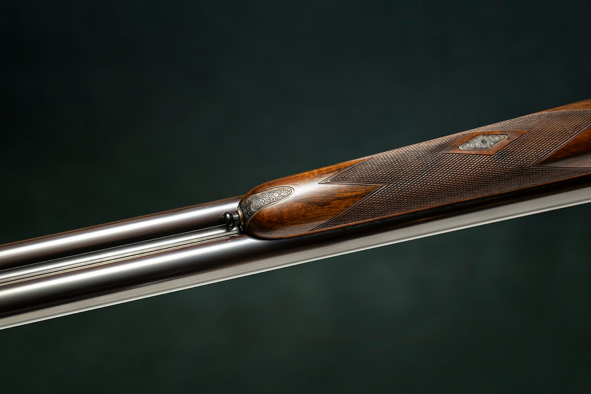 A Holland & Holland 12-Bore Round Action Side by Side