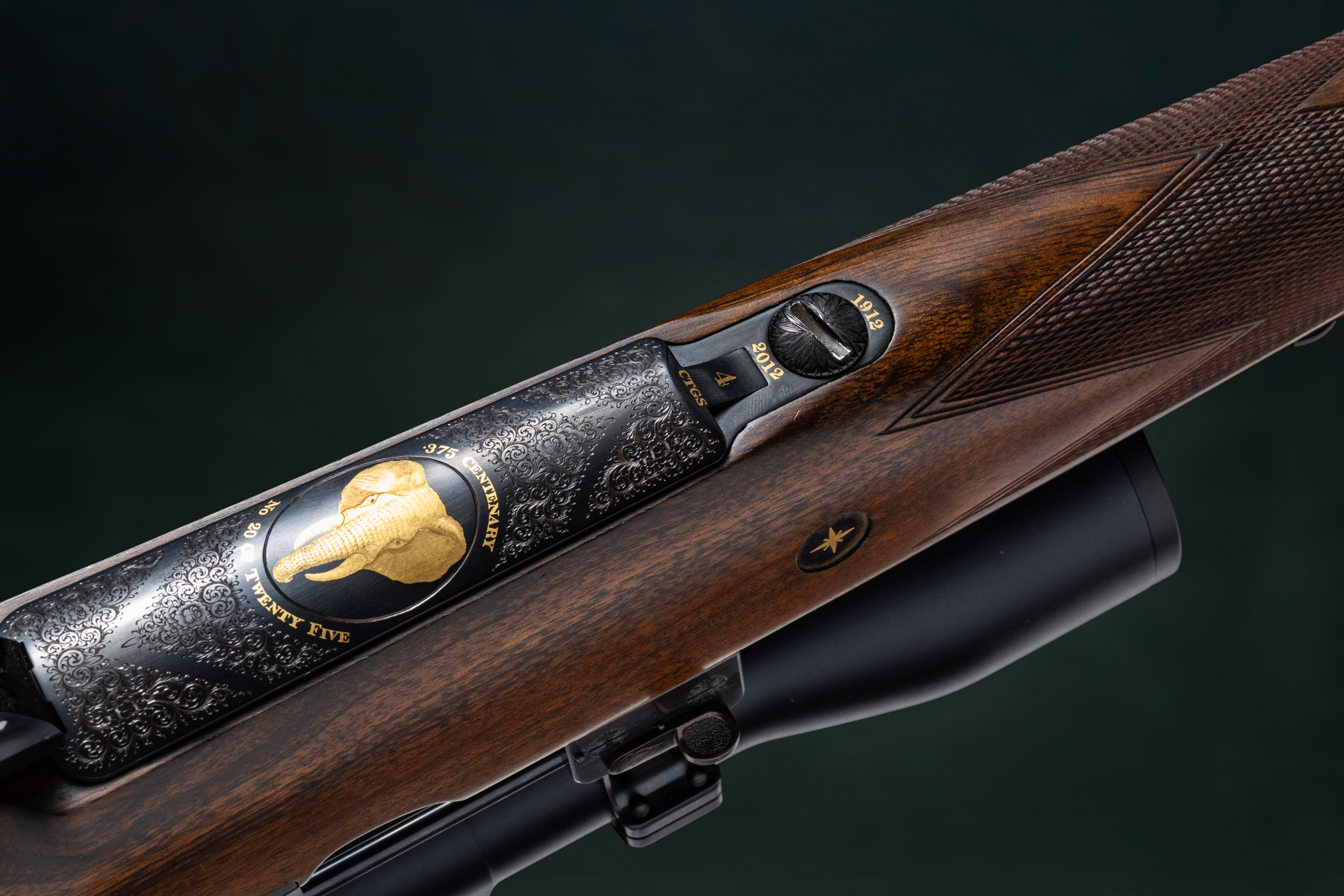 Holland & Holland Bolt Action Rifle chambered in.375 H&H