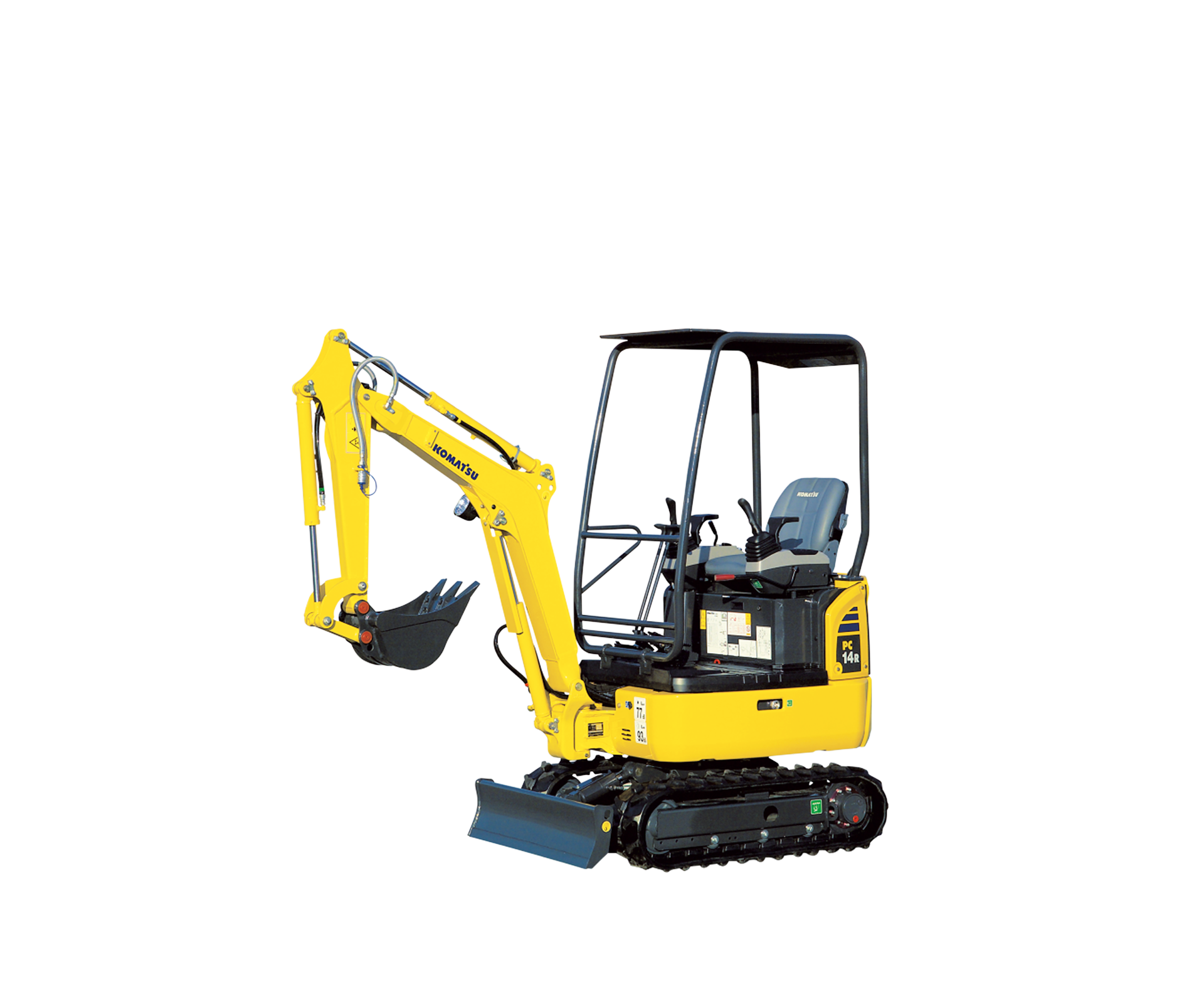 Minibagger Komatsu PC14 günstig mieten