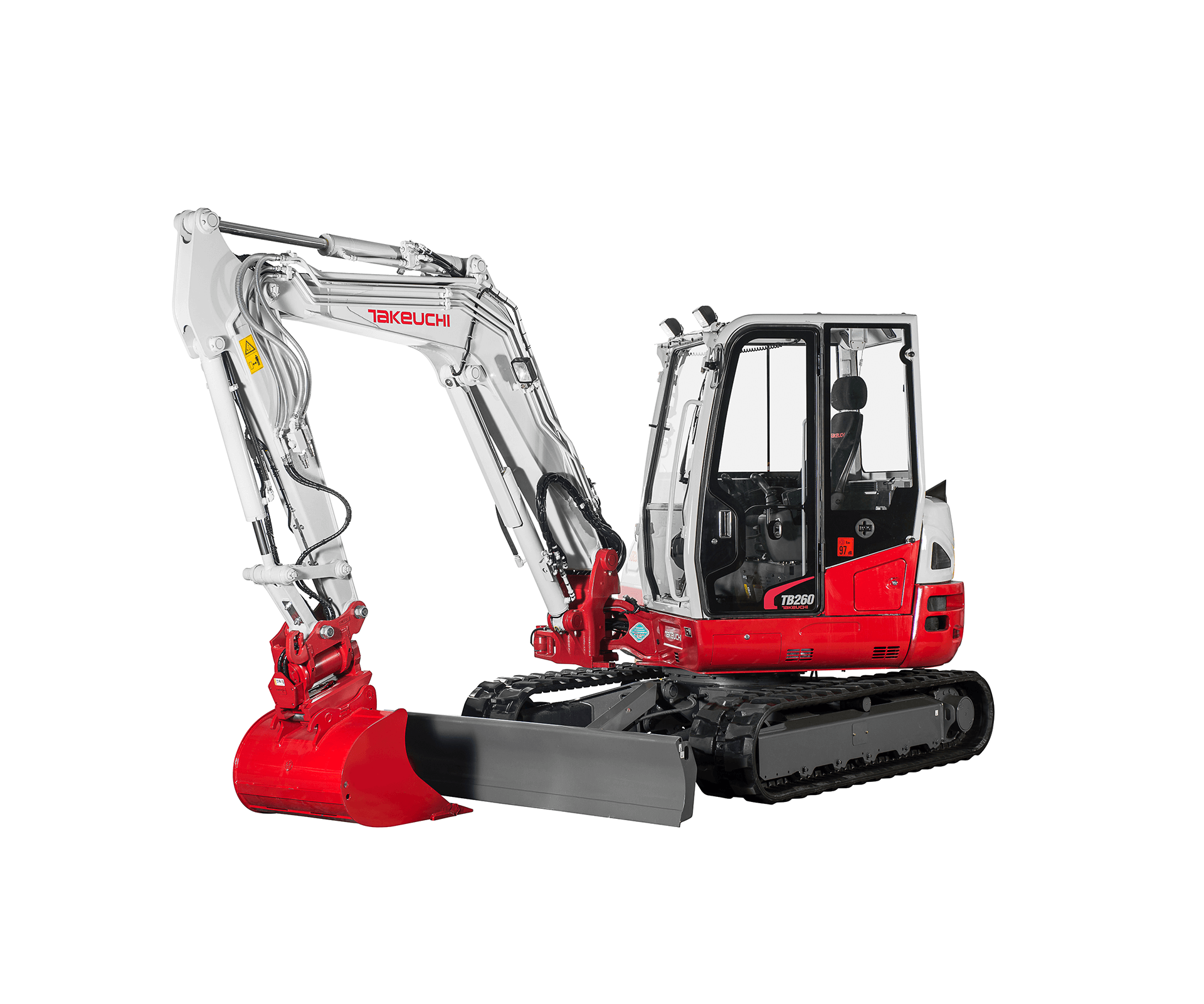 Midibagger Takeuchi TB260 günstig mieten