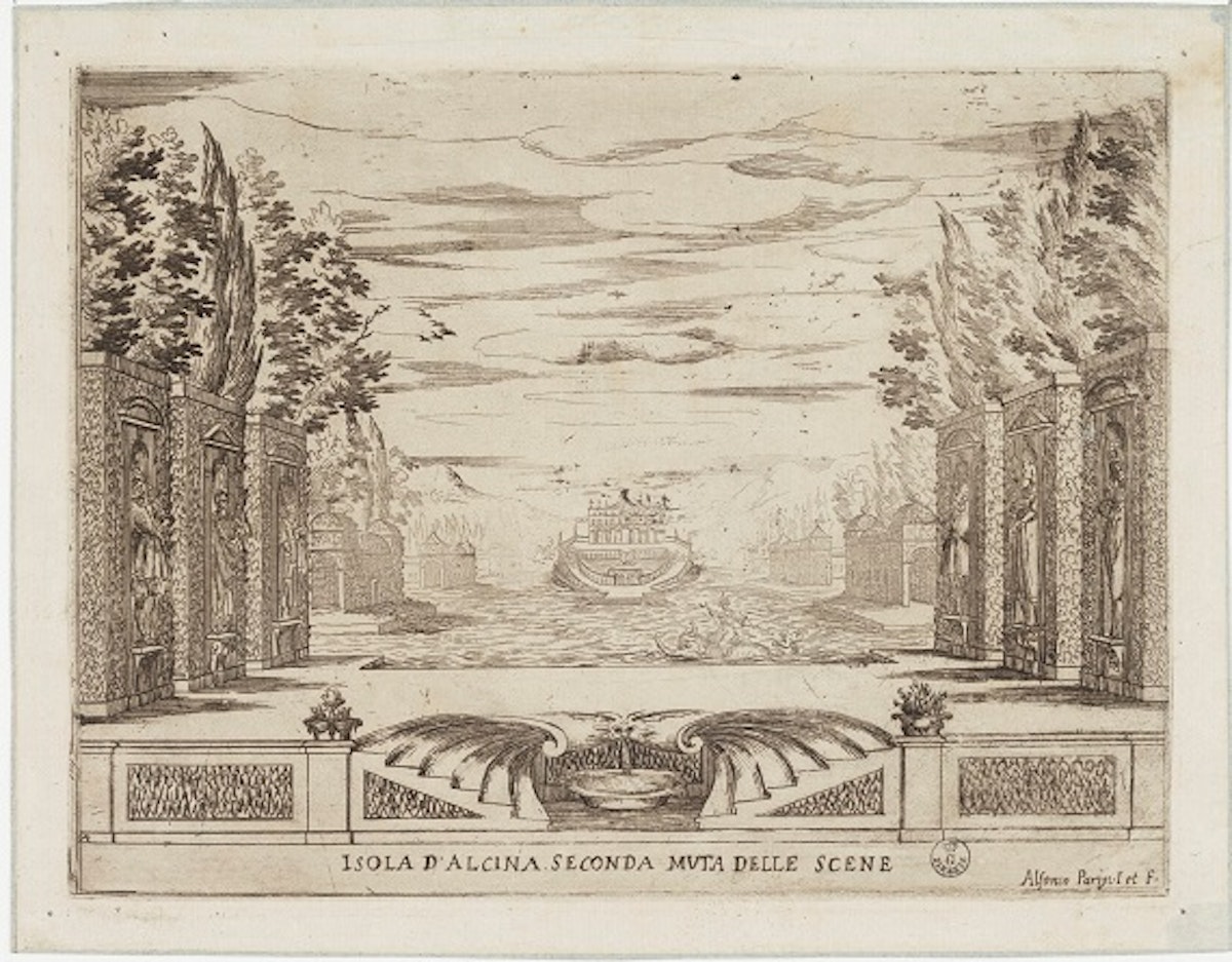 The Liberation of Ruggiero from the island of Alcina. Island of Alcina ...