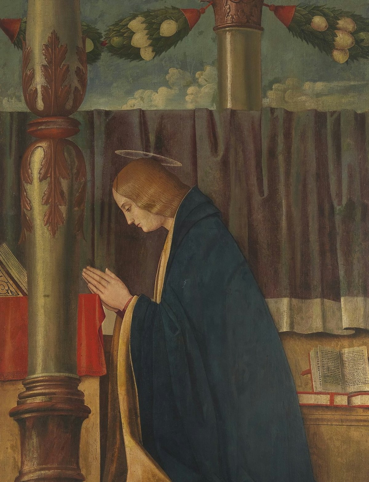 Annunciate Virgin, Francesco Morone 1495-96