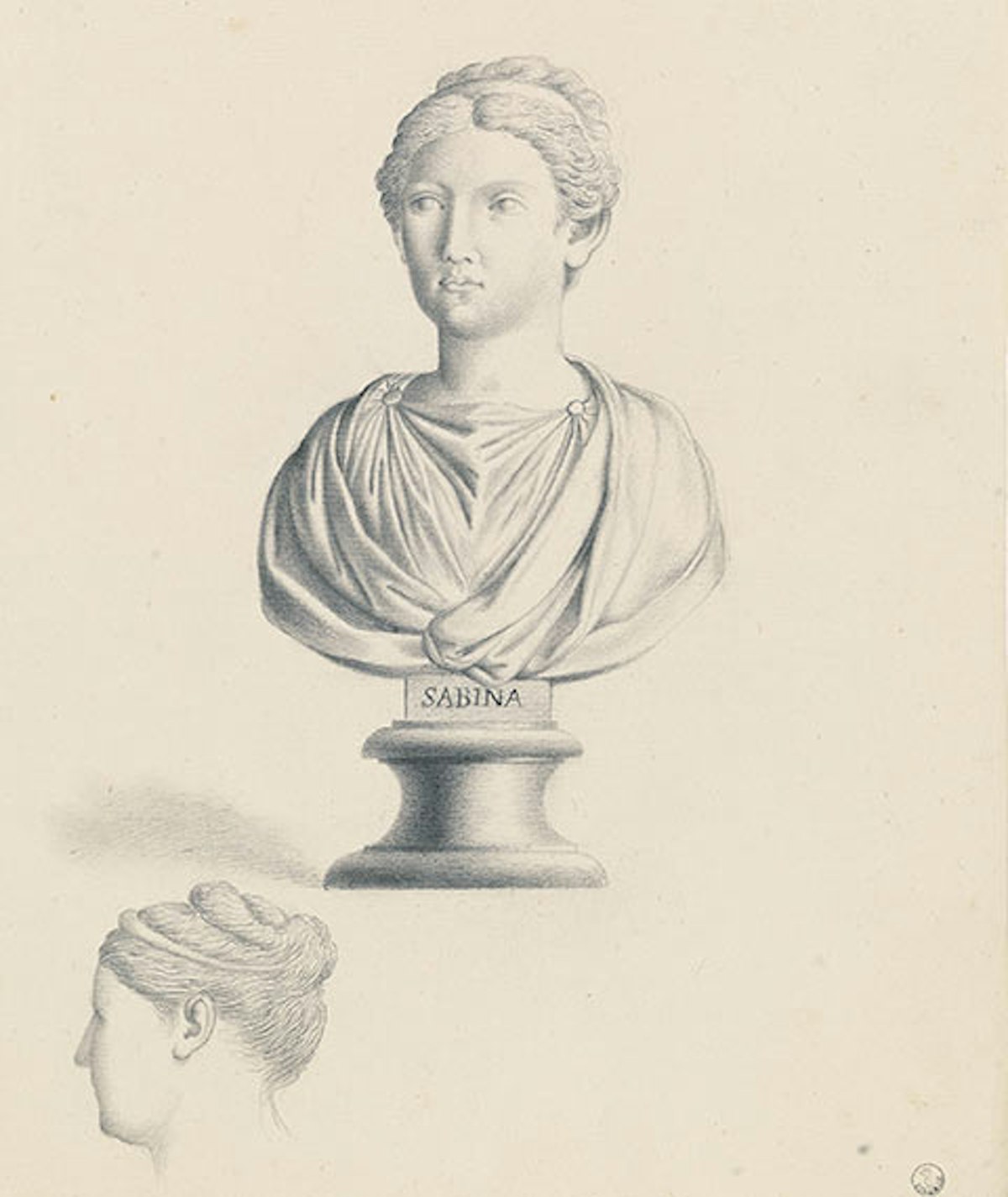 Bust of Vibia Sabina by Francesco Marchissi