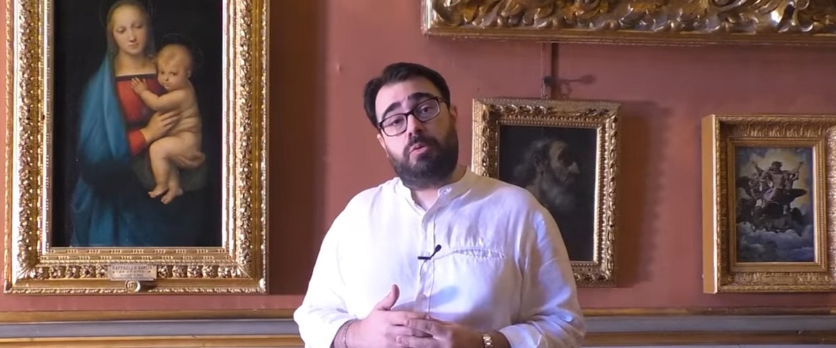 La Madonna del Granduca di Raffaello raccontata il latino