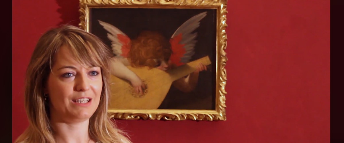 The Musician Angel by Rosso Fiorentino | Uffizi Galleries