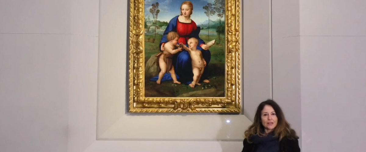 The Madonna of the Goldfinch by Raphael | Uffizi Galleries