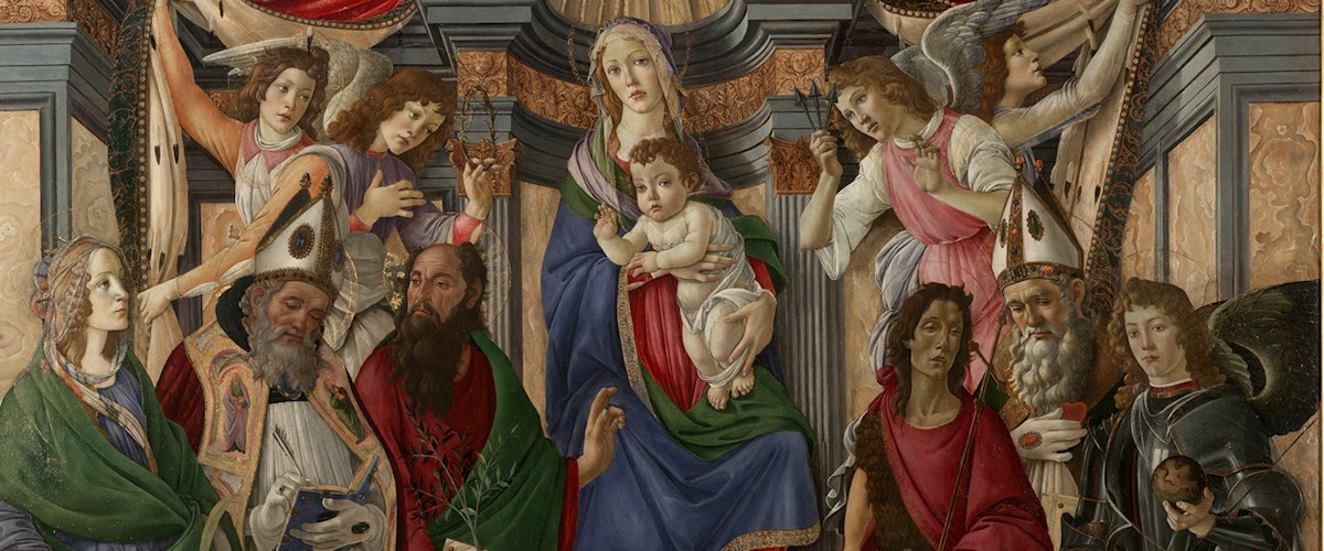 San Barnaba Altarpiece by Botticelli | Uffizi Galleries