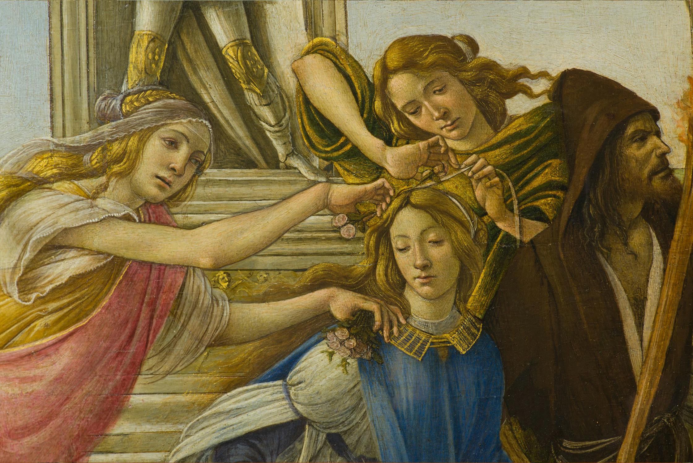 Calumny of Apelles, by Sandro Botticelli
