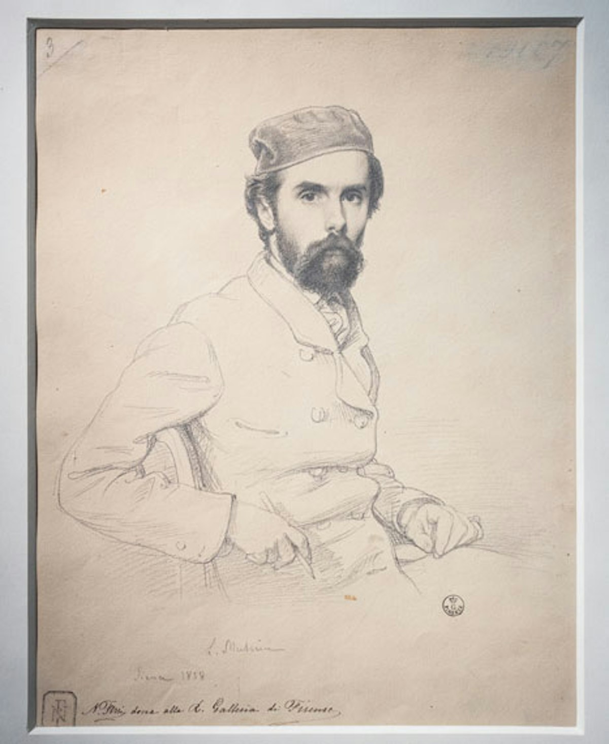 Self-portraits on paper by 19th-century Masters