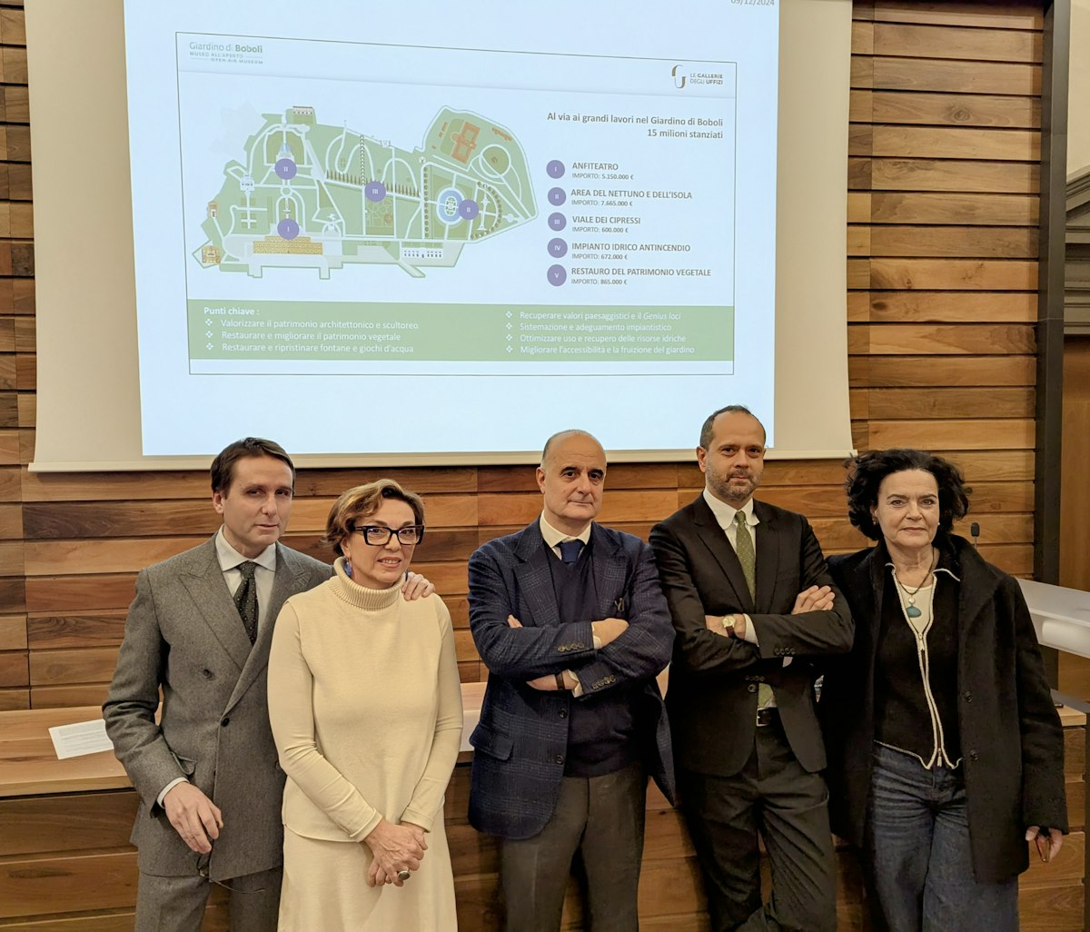 Via ai grandi lavori nel Giardino di Boboli