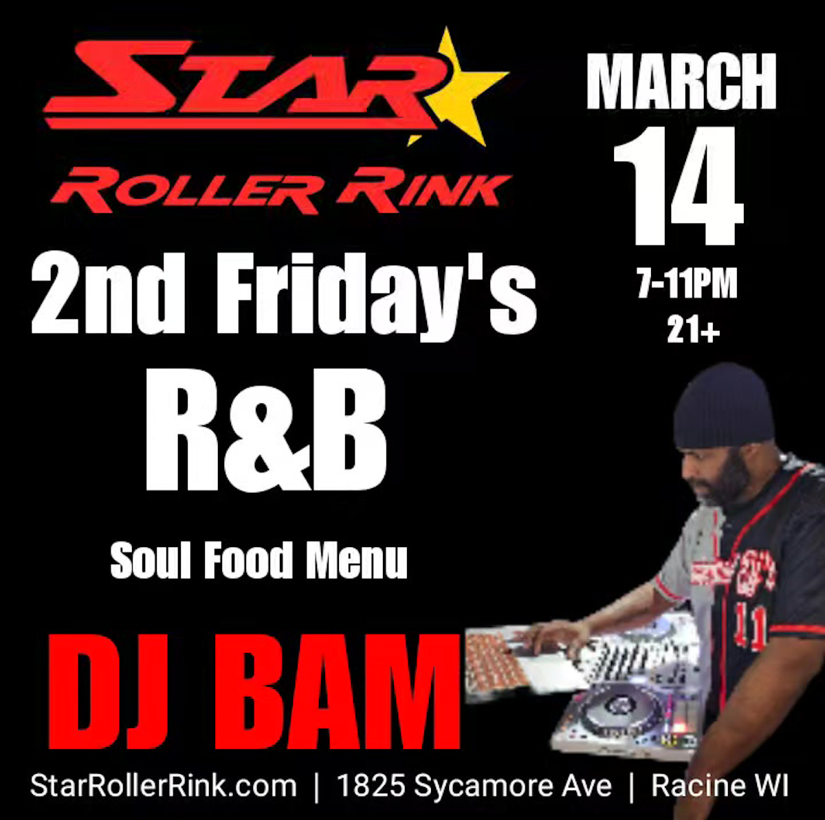 2nd Fridays R&B - Wisconsin skate event. DJ Bam. RnB, Hip Hop, Soul and ...