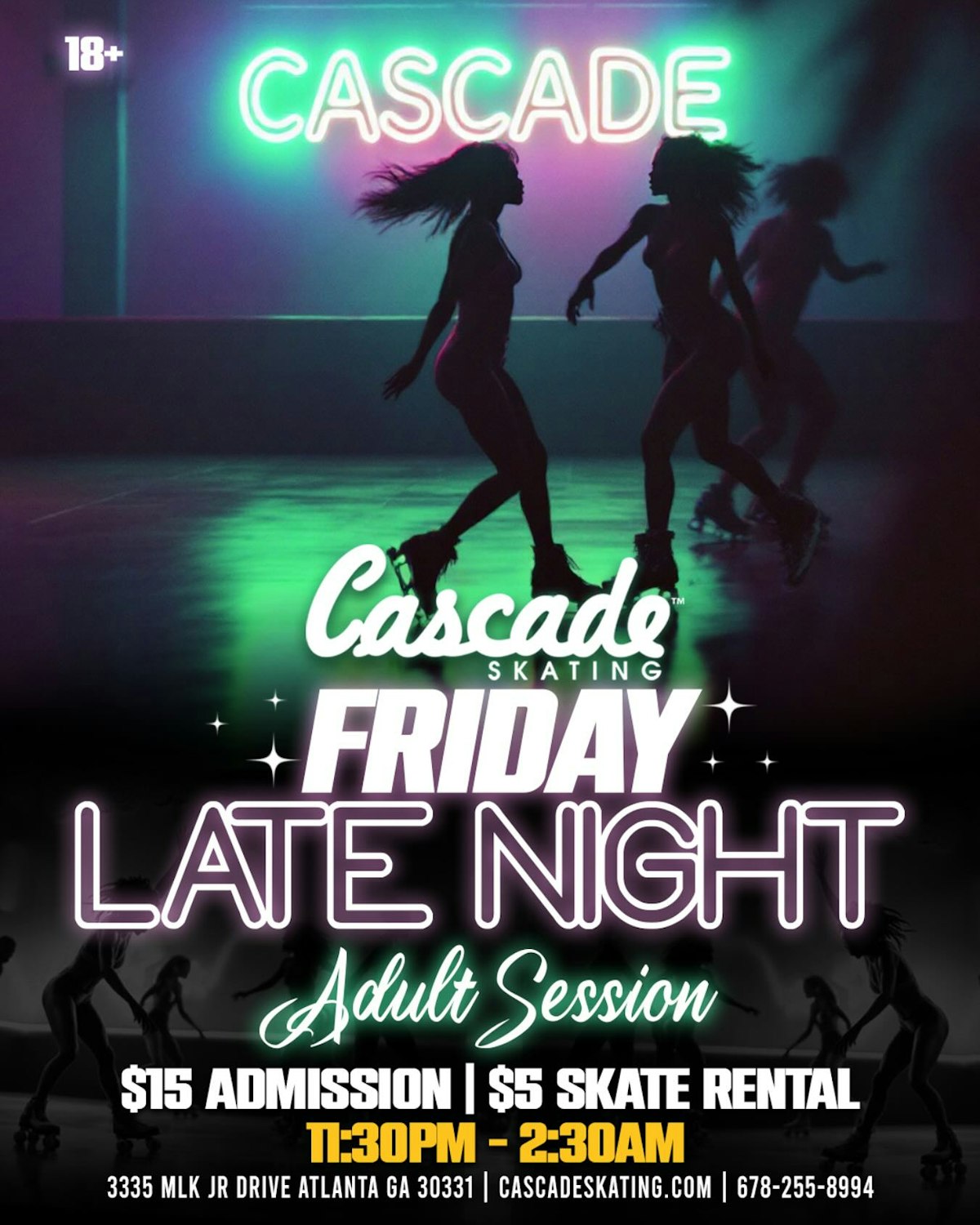 Friday Late Night Skate - Atlanta skate event. DJ Drip. RnB, Hip Hop ...