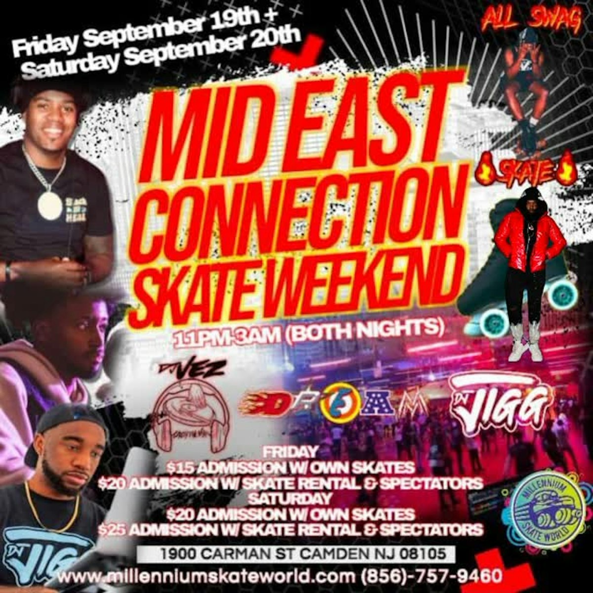 Mid East Connection Skate Weekend - DubSkate
