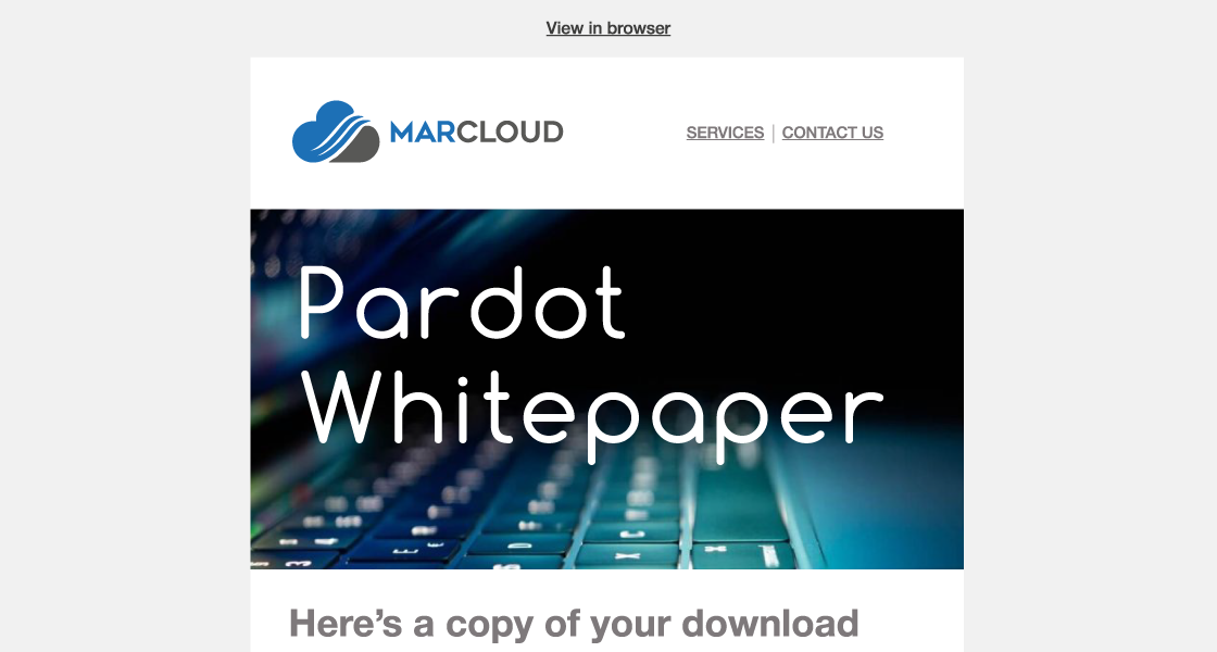 Readymade Pardot Email Templates & Custom Designs | MarCloud
