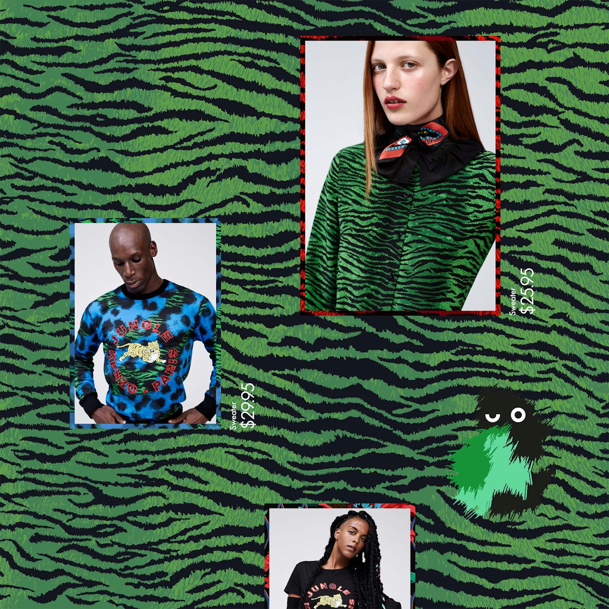 KENZO x H&M e-commerce and launch campaign - Feels Like