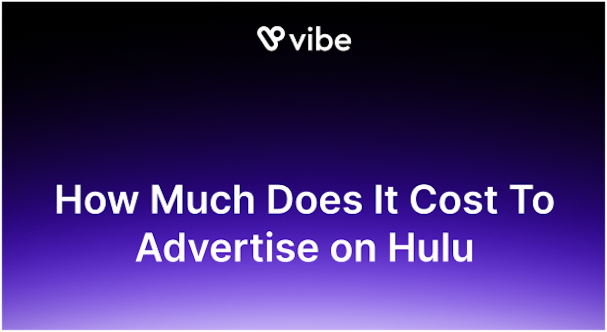 How Much Does It Cost To Advertise on Hulu