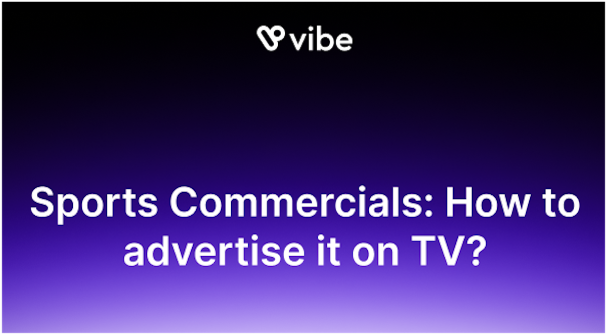 Sports Commercials: How to advertise it on TV?