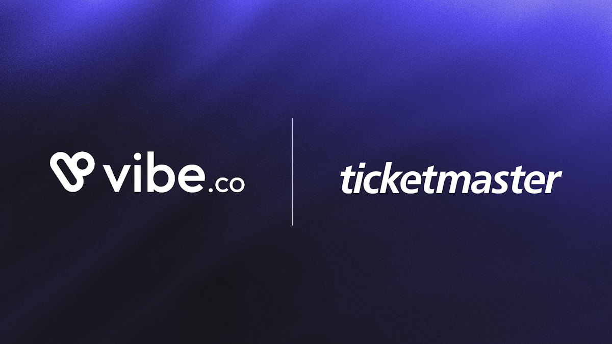 Vibe.co & Ticketmaster Integration For Live Event Marketers