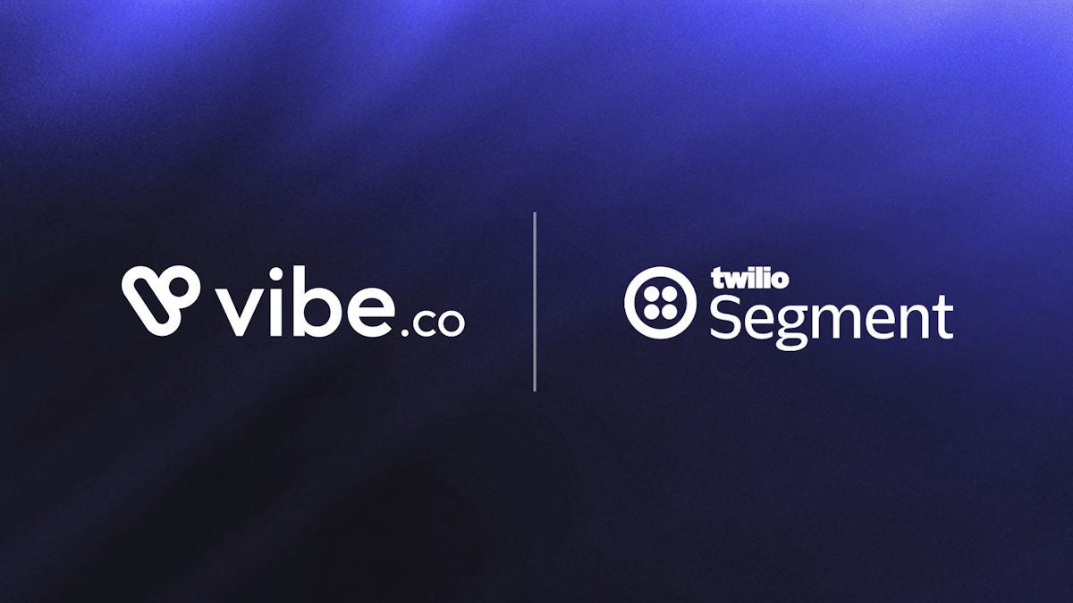 Vibe.co x Twilio Segment