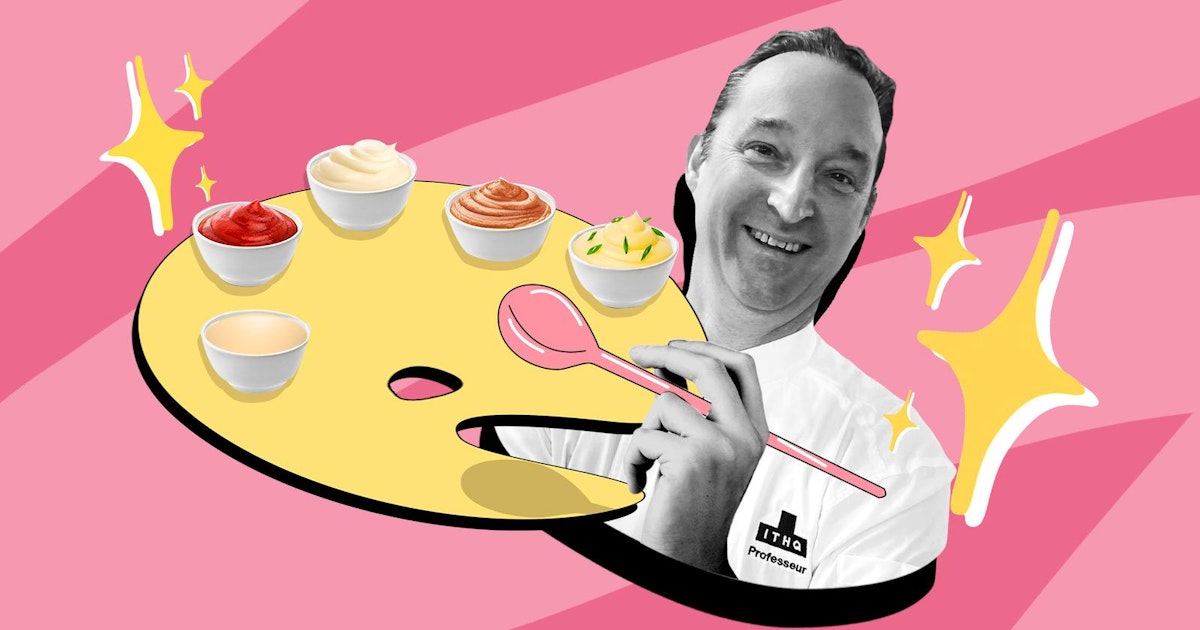 Les 5 sauces mères revisitées par le chef Monette