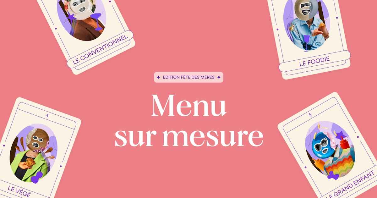 Créer votre menu facilement avec Recettes d'ici