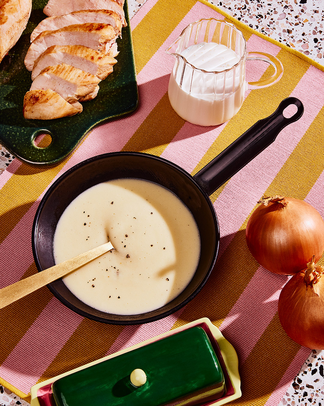 Recette de sauce soubise