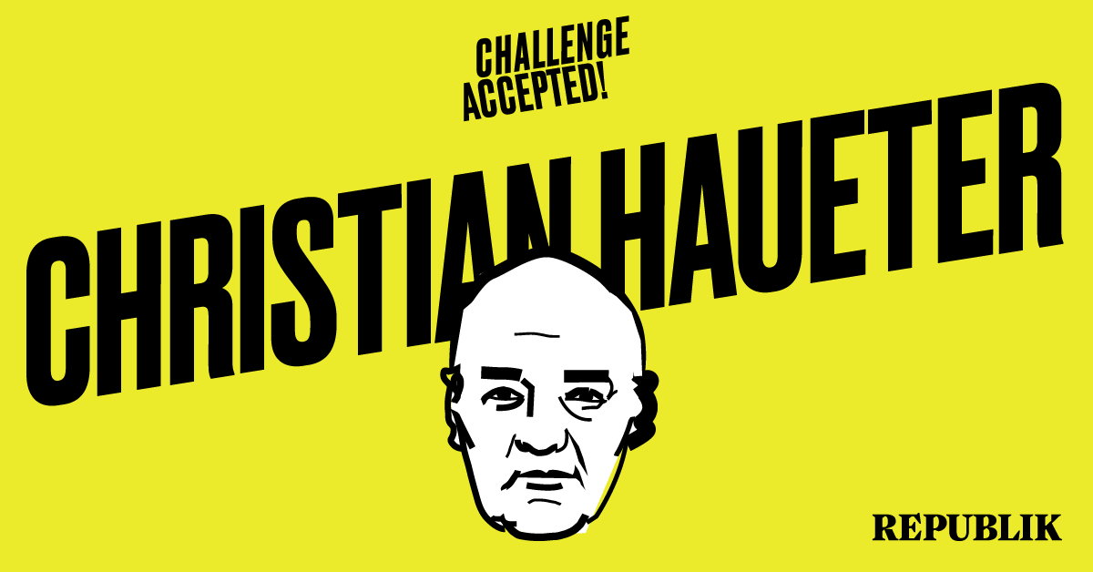 Challenge Accepted: Christian Haueter | Republik – Republik
