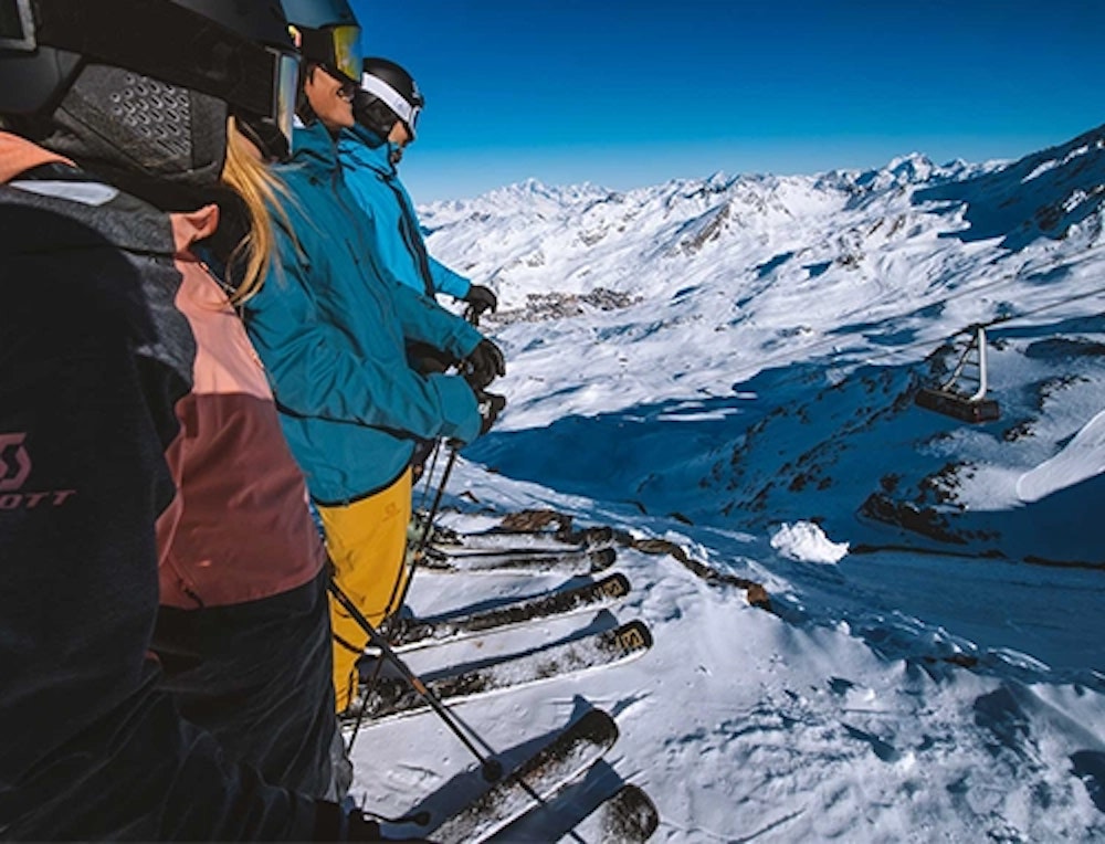 La Cime Caron - Alt 3200m | Val Thorens depuis Courchevel ...