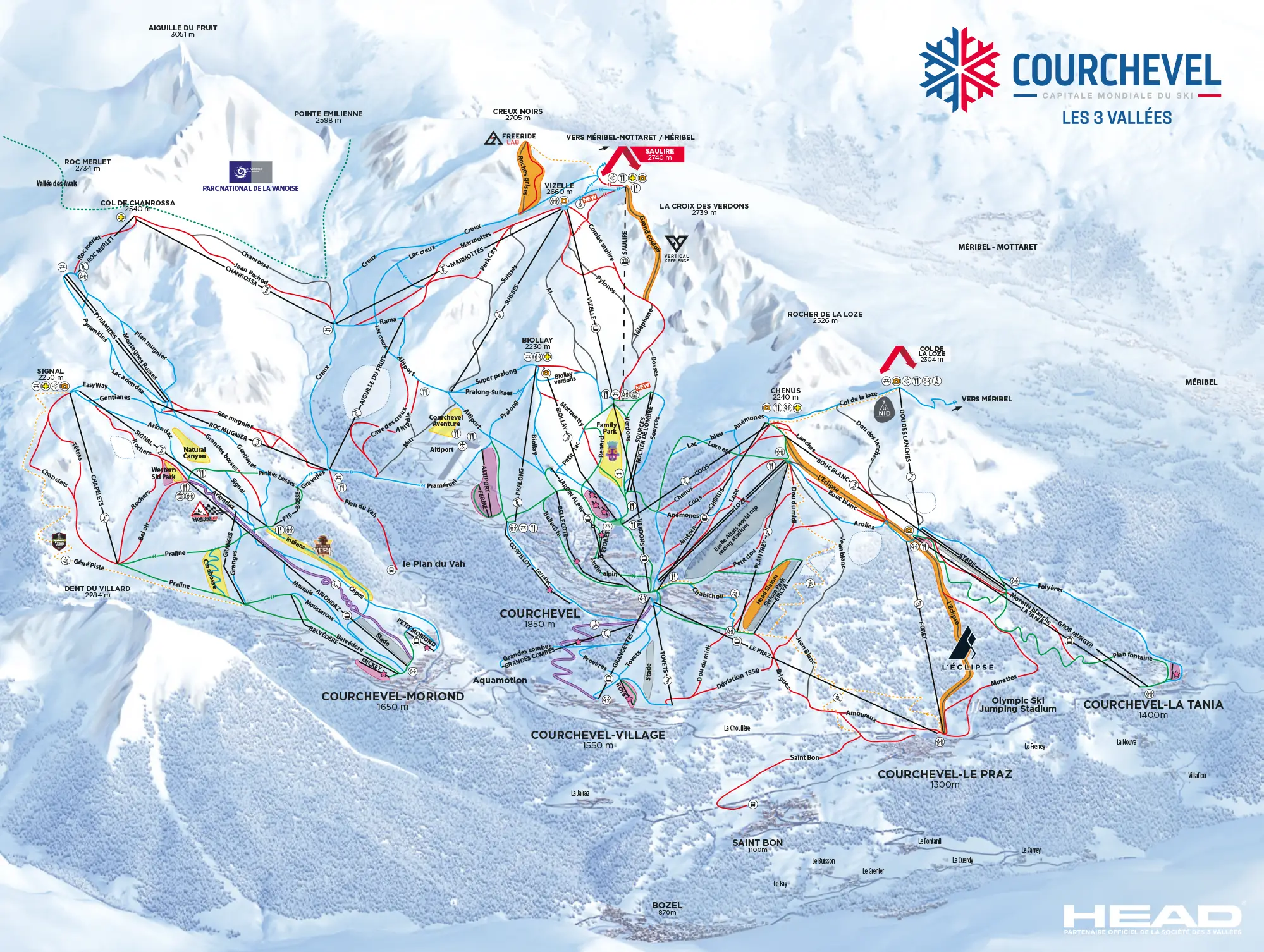 Courchevel ski pass price list 2025 - 2026| skipasscourchevel