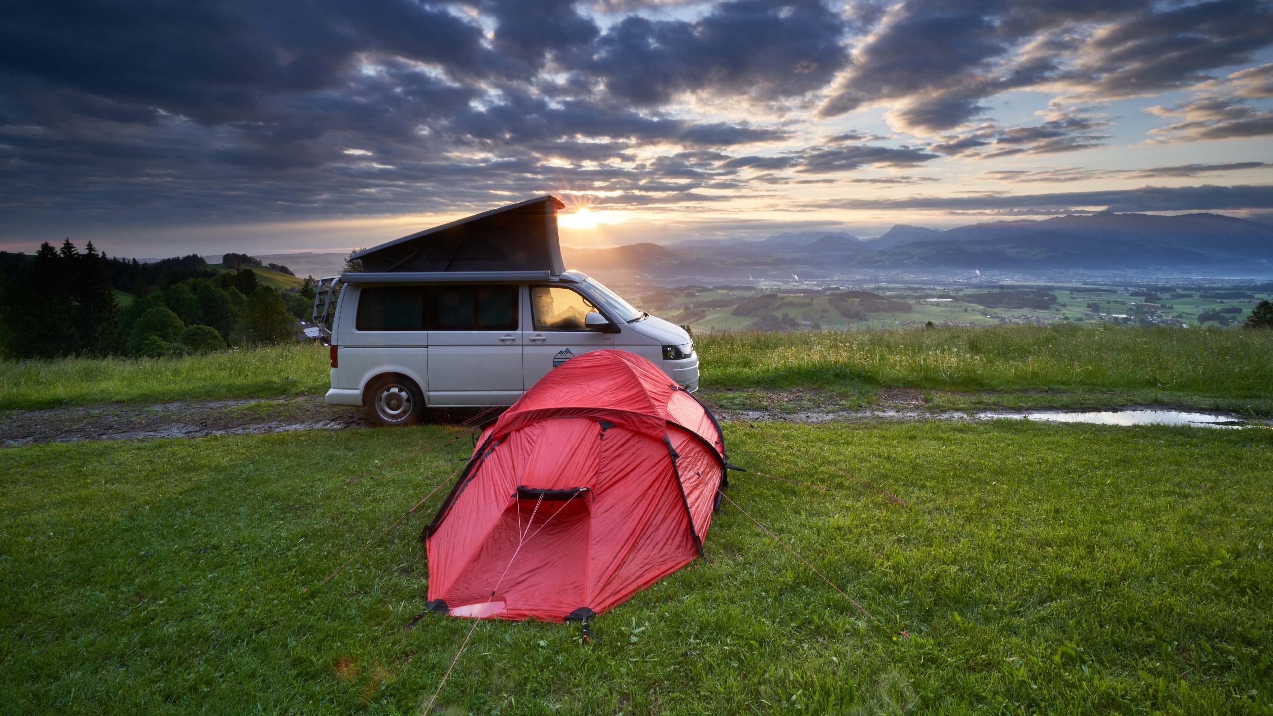 Pitching your camper van: the top tips - Transa.ch