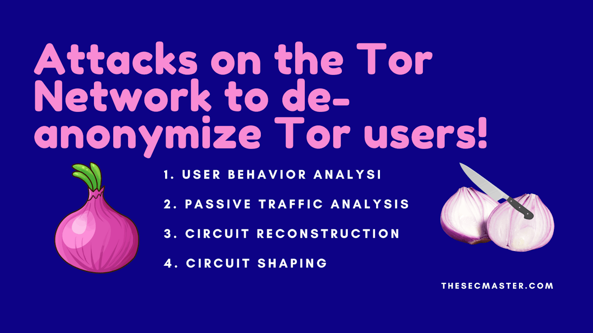 5 Ways to De-Anonymize Tor Users: Govt & Agency Tactics