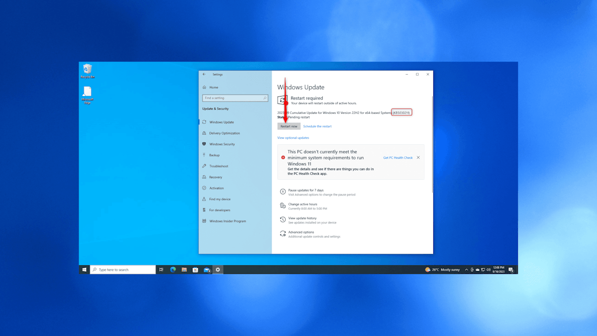 Windows 10 21h2 Update Assistant Install Process