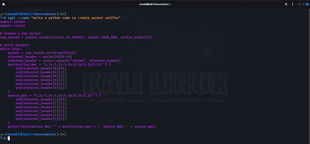Integrate AI into Your Terminal with Shell GPT Integrate AI into Your Terminal with Shell GPT