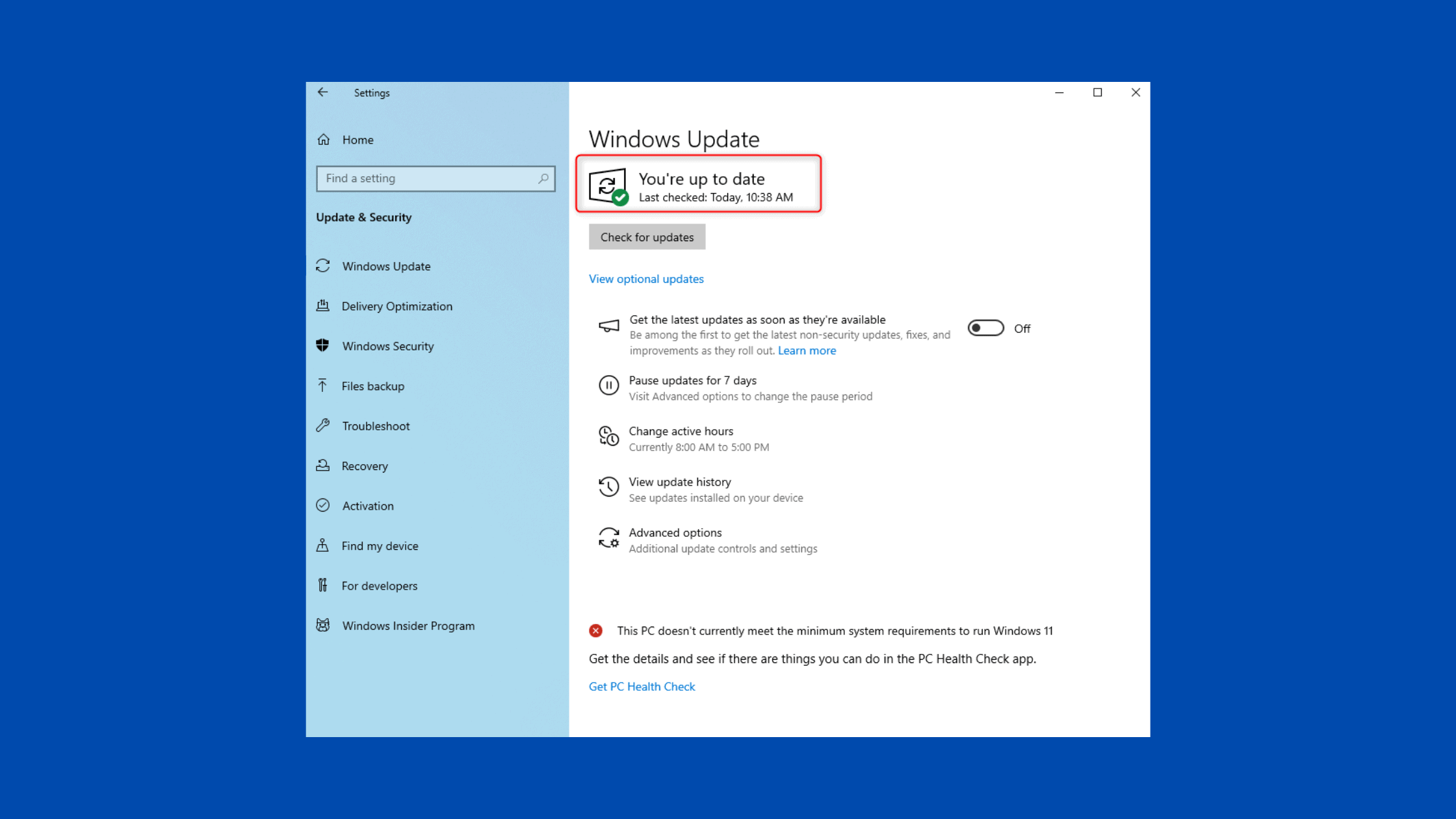 Windows 10 21h2 Update Assistant Install Process