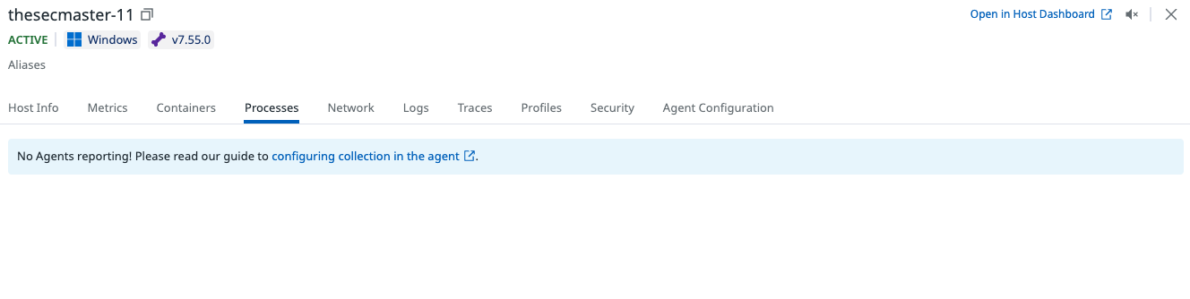 Enable Process Monitoring on DataDog Agent Enable Process Monitoring on DataDog Agent