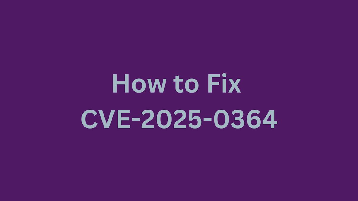 Fix Bigant Server Cve 2025 0364 Security Vulnerability