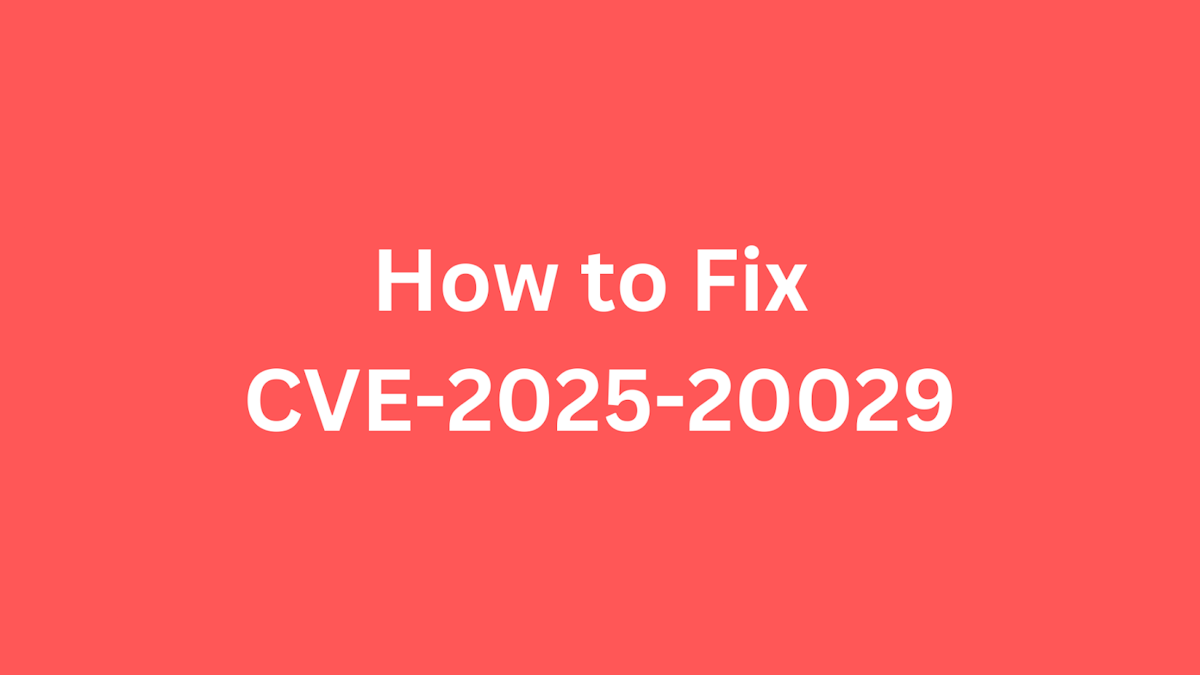 Fix F5 BIG-IP CVE-2025-20029 Command Injection