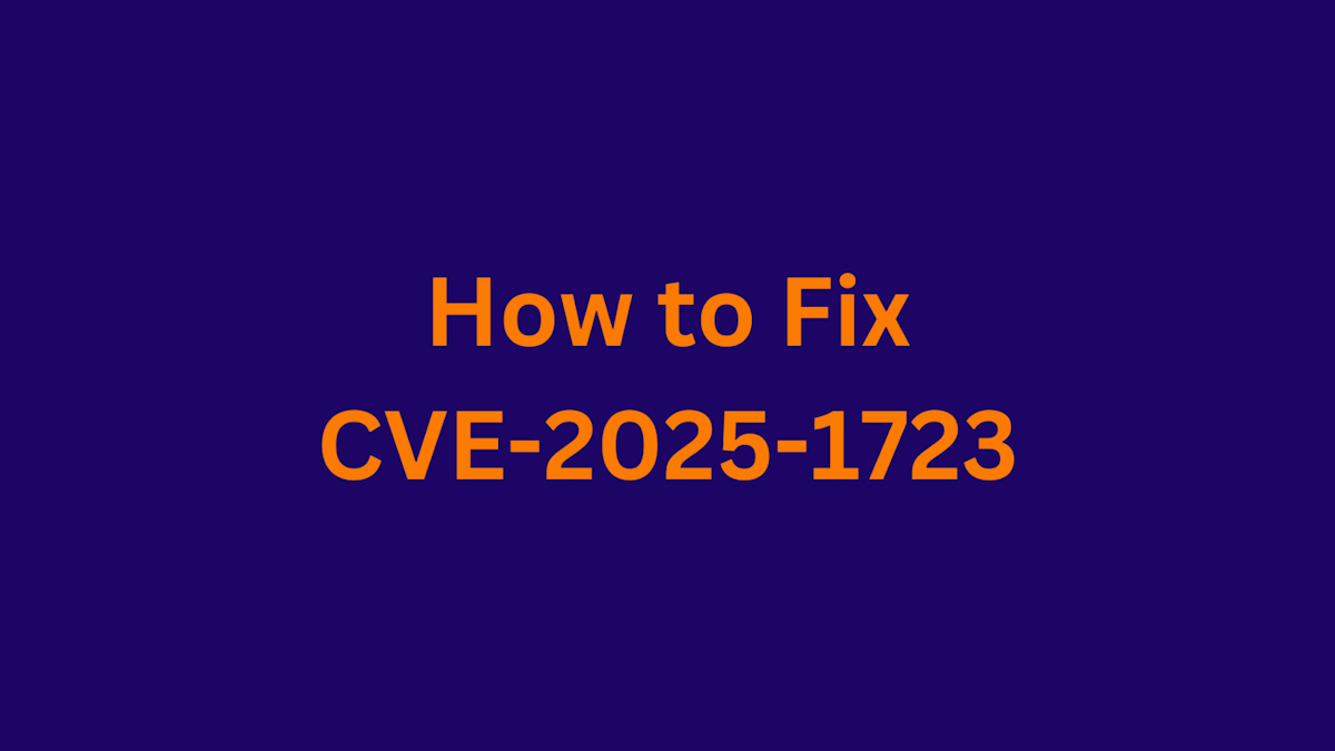 Fix ManageEngine CVE-2025-1723 Session Vulnerability