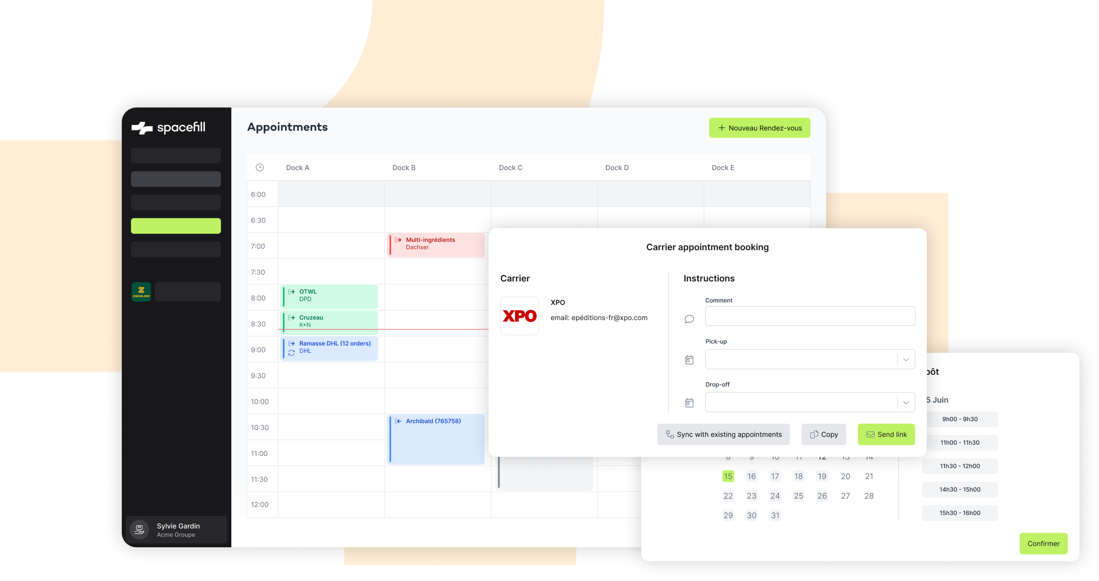 Spacefill, the 3PL shipper collaboration platform